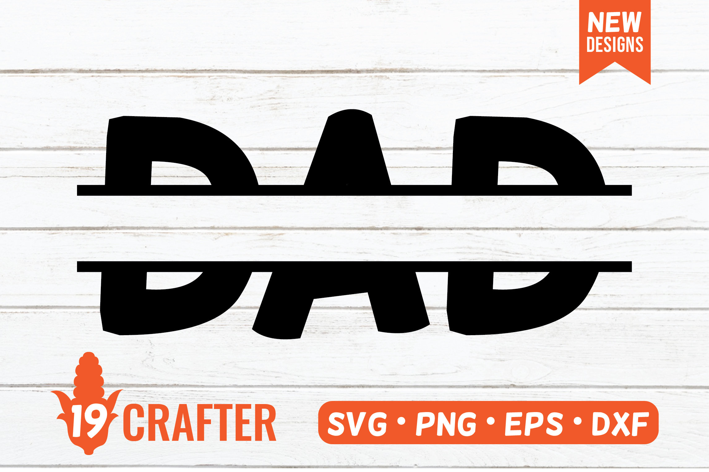 Dad Split Monogram Svg Bundle. Dad Split Name Banner Svg. - Etsy