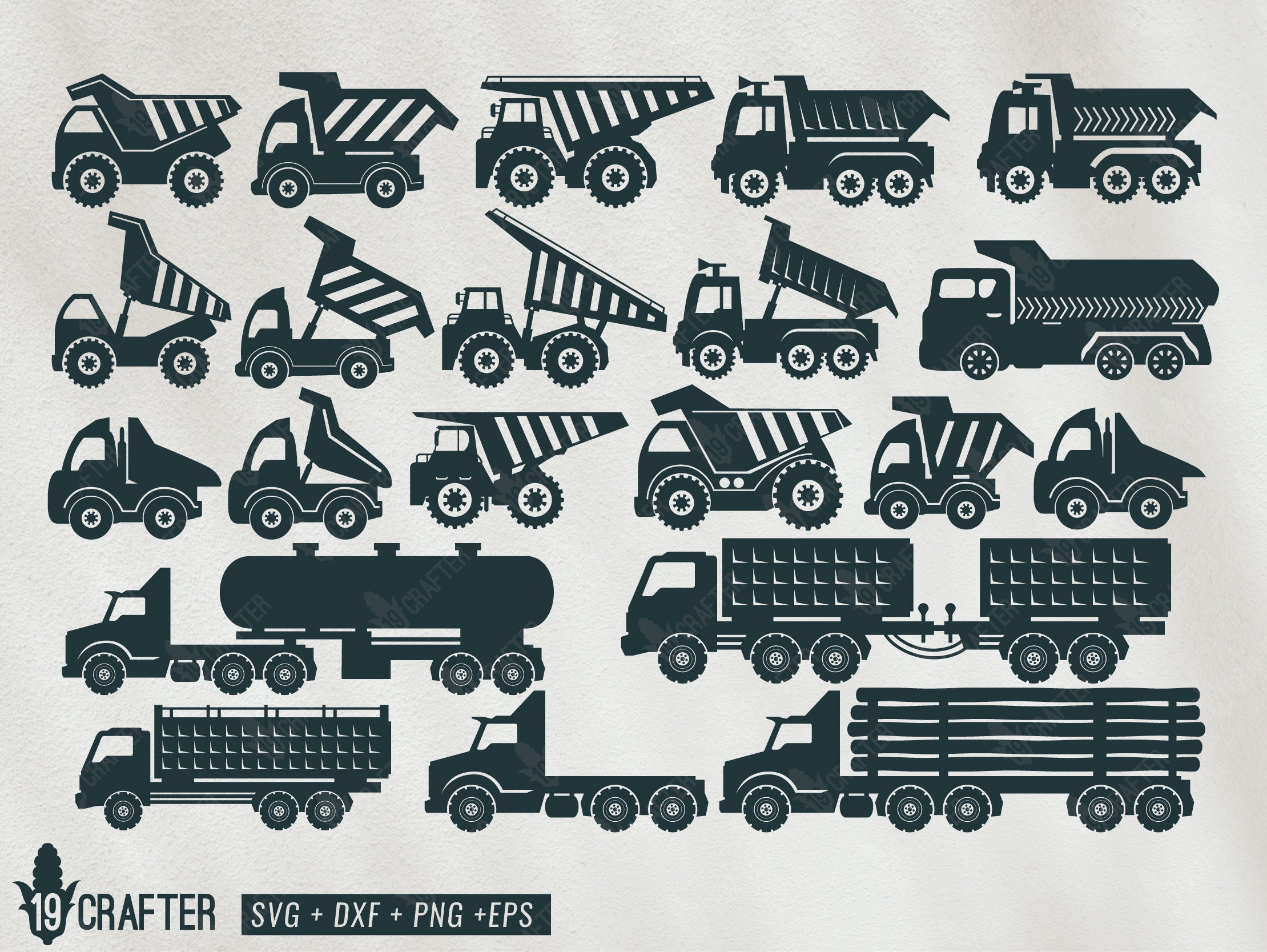 Truck Svg Bundle. Haul Big Truck Svg Oil Gasoline Tank Truck - Etsy