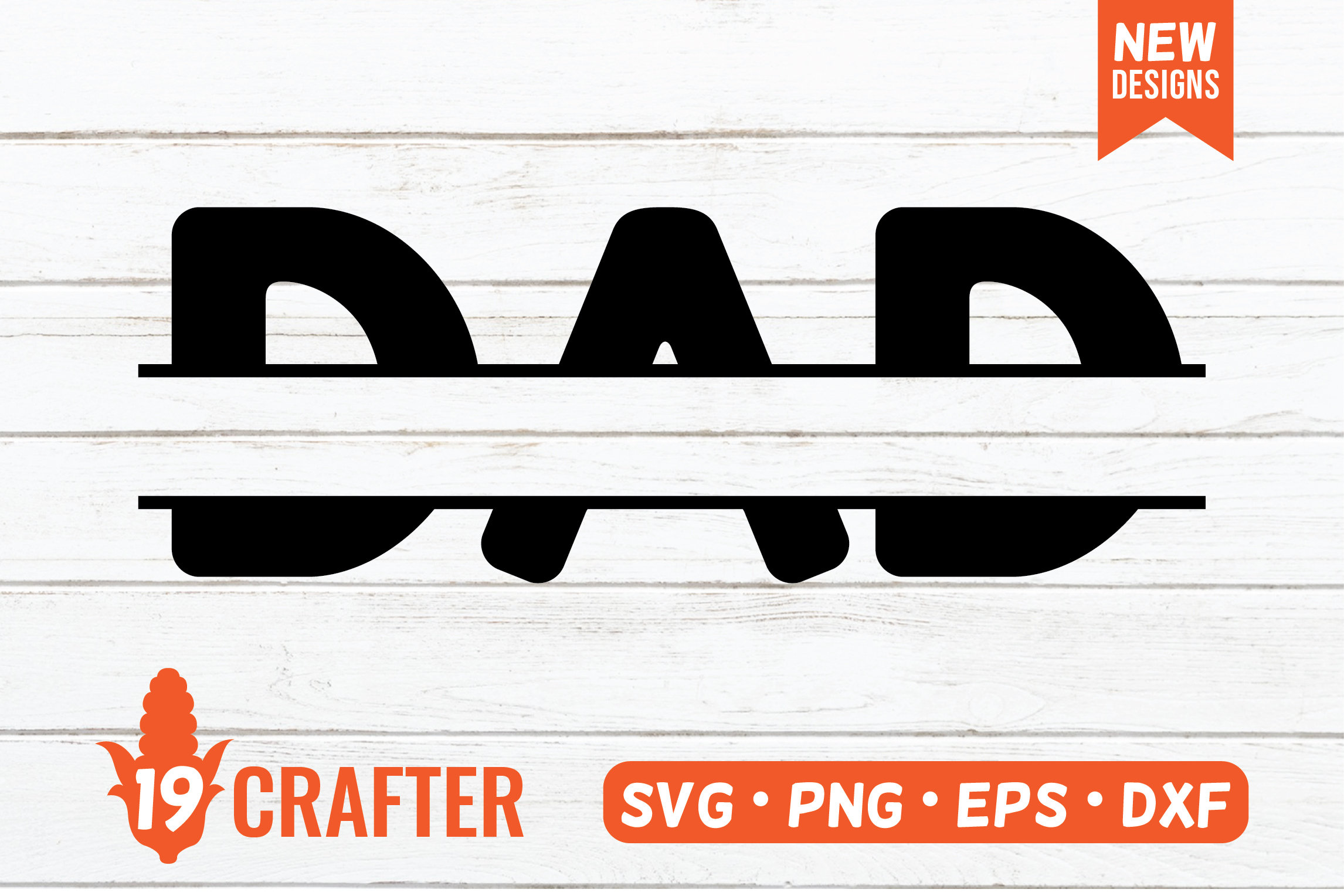 Dad Split Monogram Svg Bundle. Dad Split Name Banner Svg. - Etsy