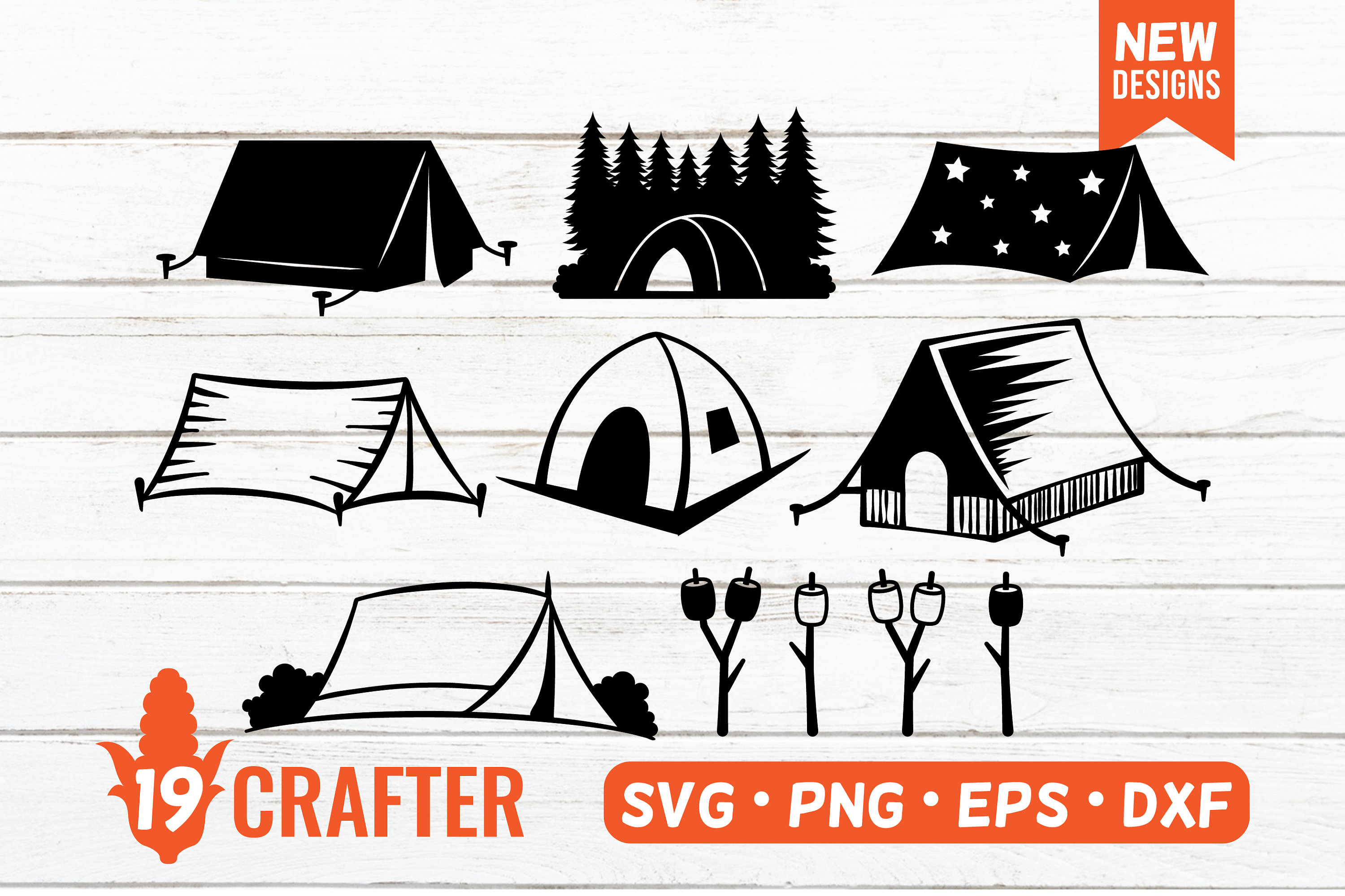 Camping SVG Bundle / Camper Svg / Summer Svg / Campfire Svg ...