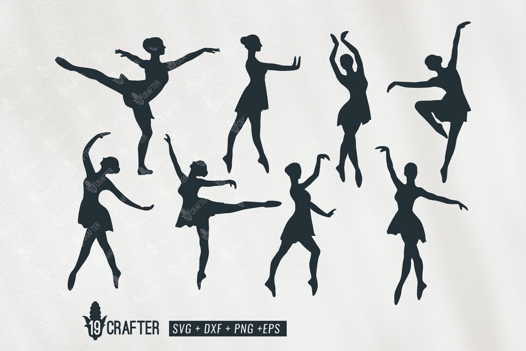 Ballet Svg Bundle, Ballerina Svg, Ballet Dance, Ballet Dancer Girl ...