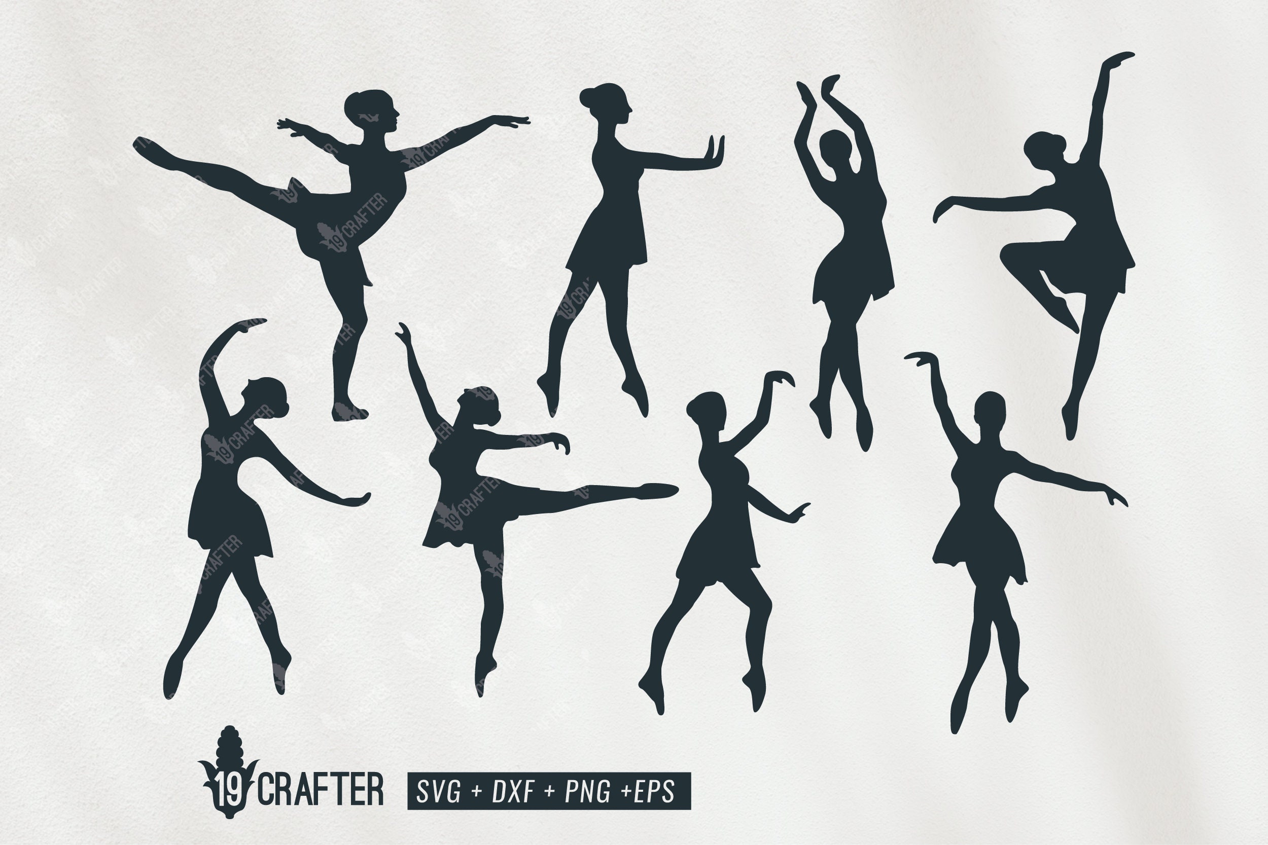Ballet Svg Bundle, Ballerina Svg, Ballet Dance, Ballet Dancer Girl ...