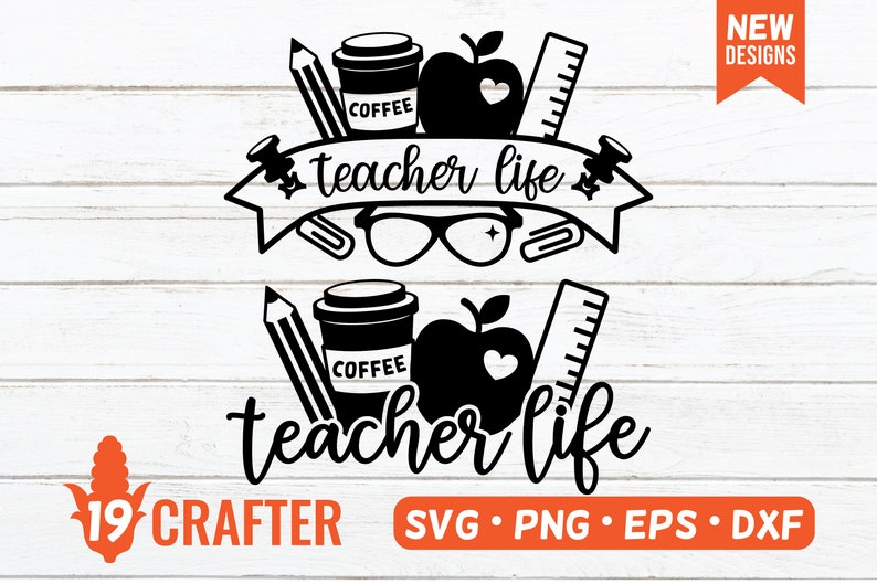 Teacher Life SVG / Cut File / Cricut / Silhouette / DXF File / - Etsy
