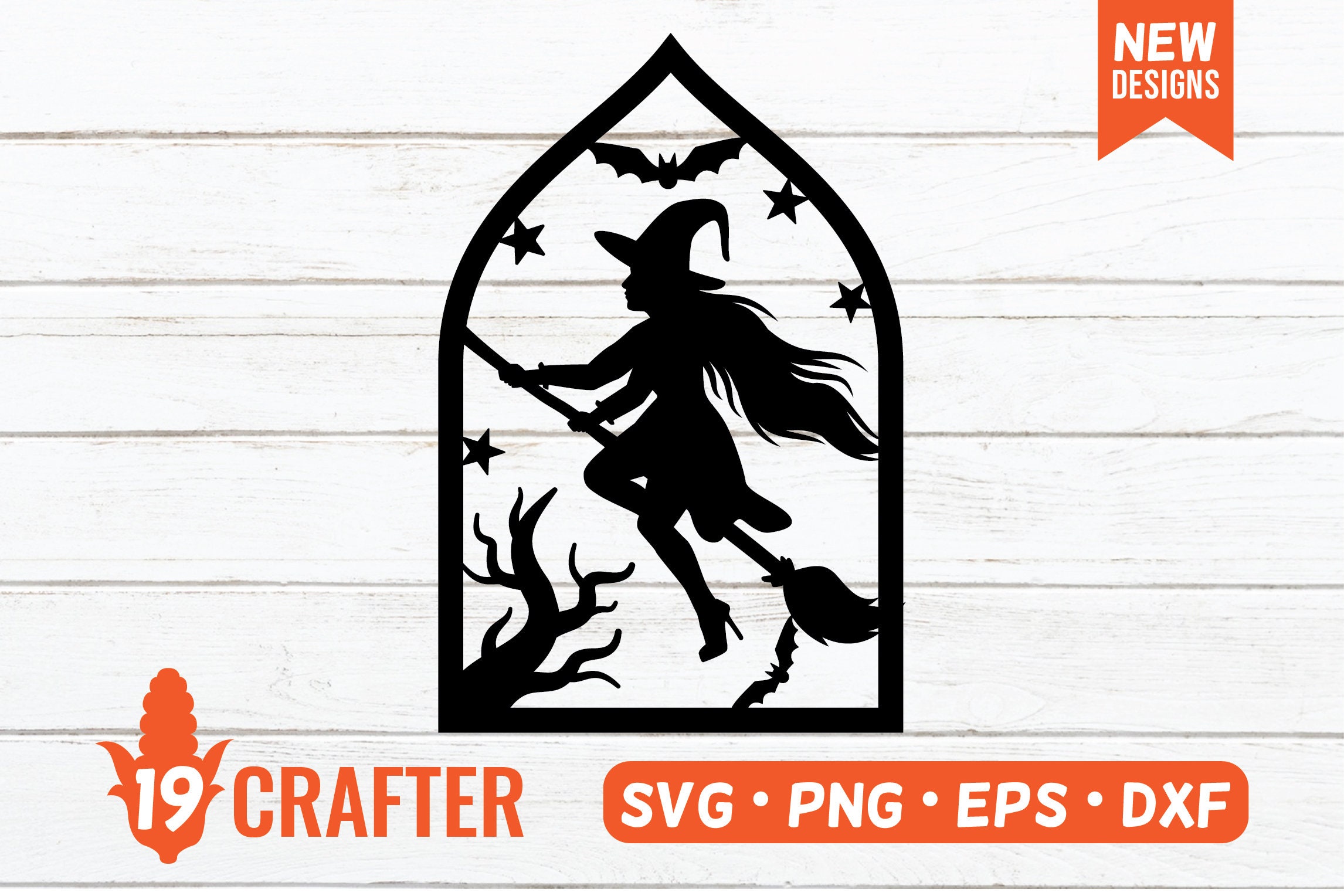 Halloween Scenes SVG Bundle. Halloween Laser Cut Window and Door Decor ...