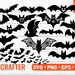 Halloween Scenes SVG Bundle. Halloween Laser Cut Window and Door Decor ...