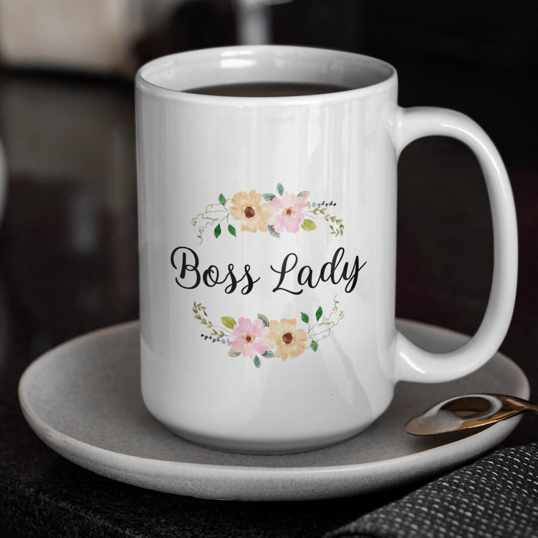 Lady Boss Coffee Mug – Empowering Gift for Her - Etsy