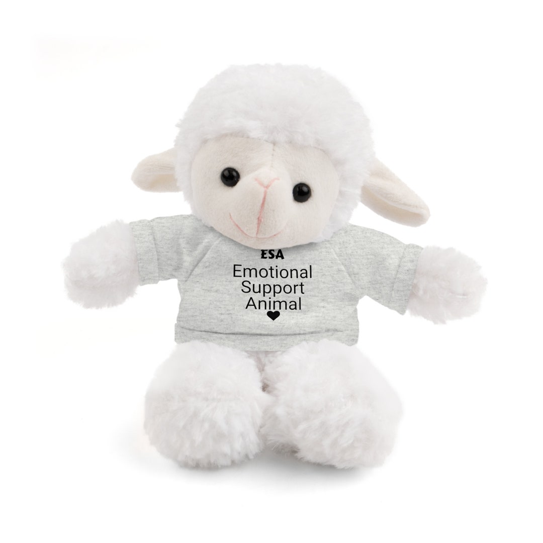 Emotional Support Anxiety Stuffed Animal With Tee Anxiety Support ...
