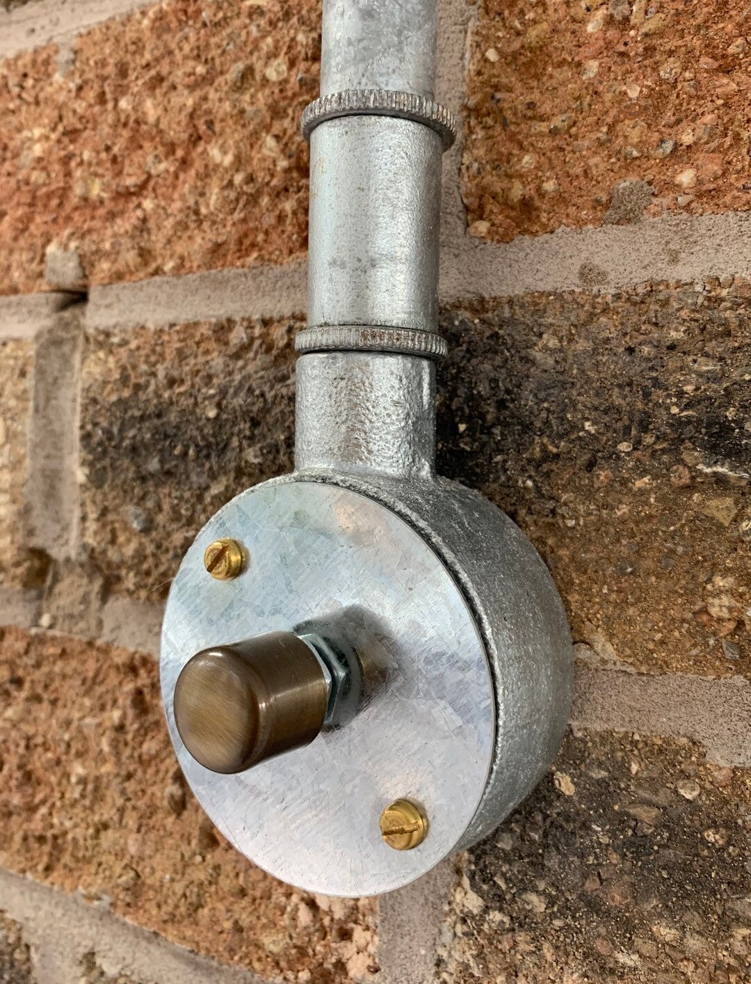 Conduit Box LED Compatible Dimmer Switch With Aged Gold Switch - Etsy