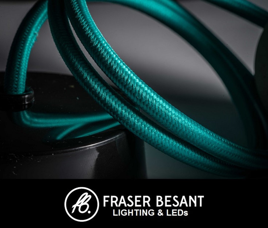 Aqua Blue Round 3 Core Lighting Cable - Etsy