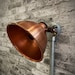 Aged Copper Conduit Box Picture Light E14 Dome Metal Shade - Etsy UK