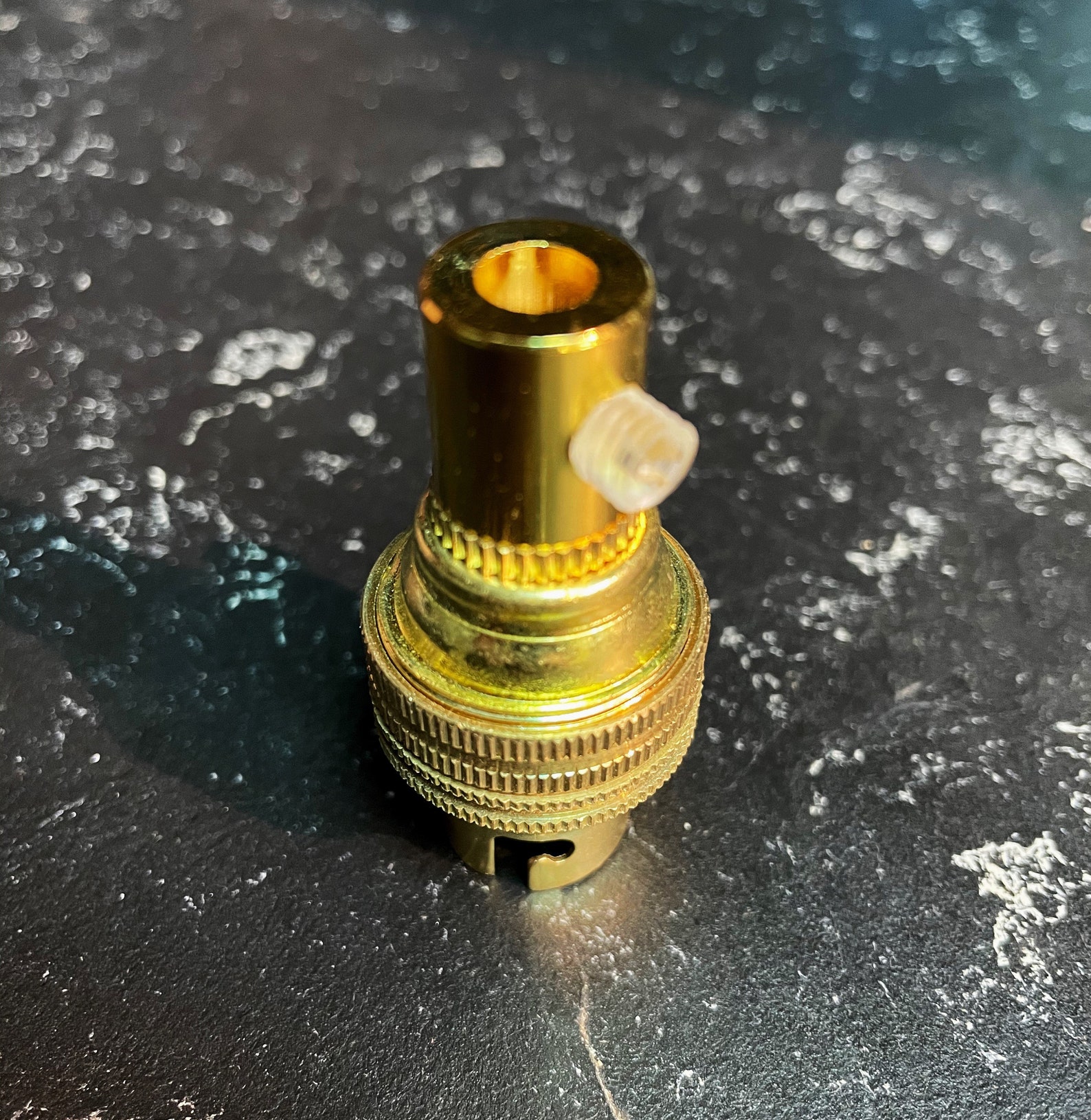 Gold pendant lampholder SBC small bayonet cap with cord grip | Etsy