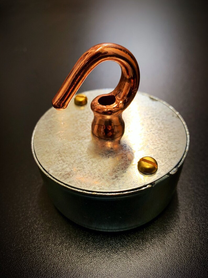 Conduit Box Lighting Copper Fixing Hook Plate - Etsy