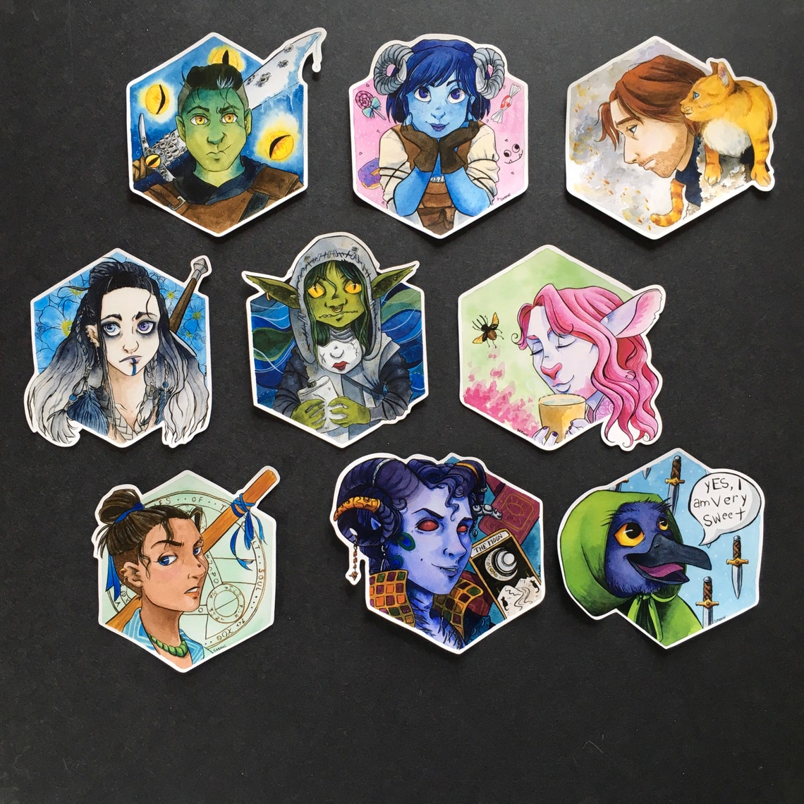 Mighty Nein M9 Vinyl Sticker Decal - Etsy