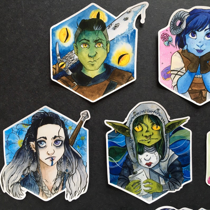 Mighty Nein M9 Vinyl Sticker Decal - Etsy