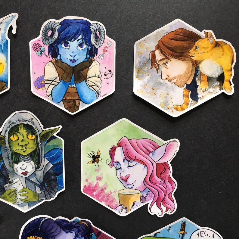 Mighty Nein M9 Vinyl Sticker Decal - Etsy