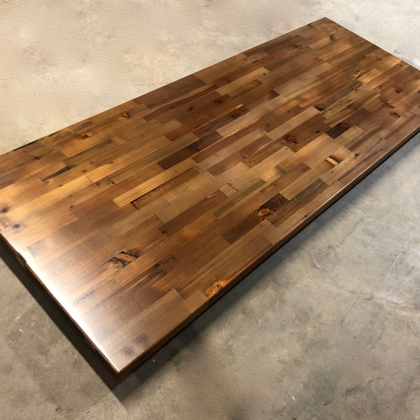 Butcher Block Table - Etsy