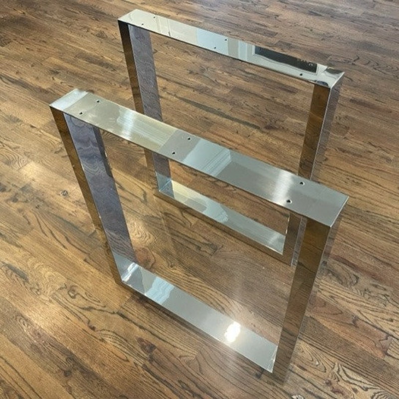 Chrome Table Legs - Etsy