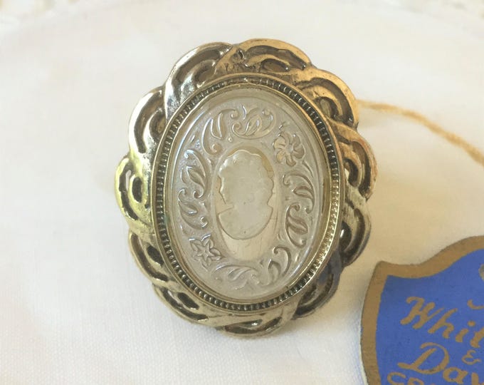 Vintage Whiting& Davis Ring,gold Color Ring - Etsy