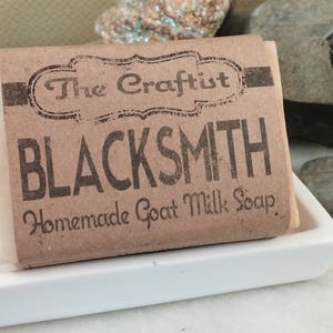 Blacksmith Goat Milk Soap - Etsy