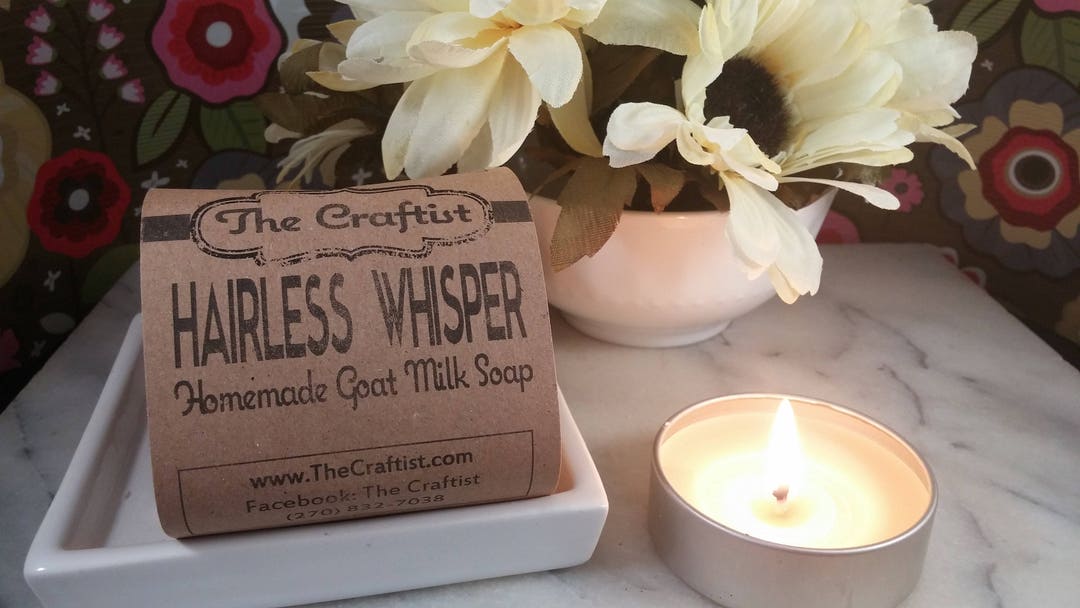 Hairless Whisper Shaving Soap - Etsy