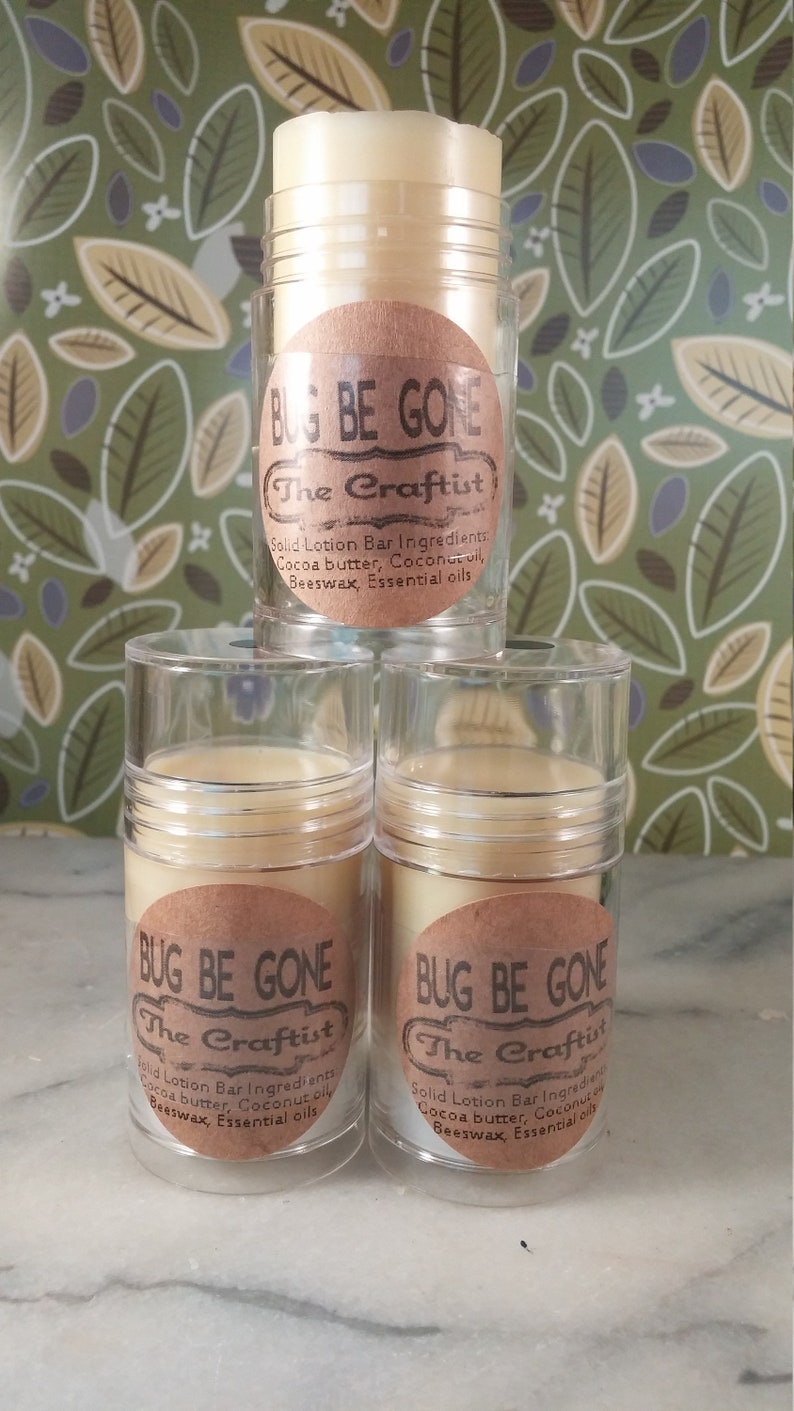 Bug Be Gone Solid Lotion Bar - Etsy