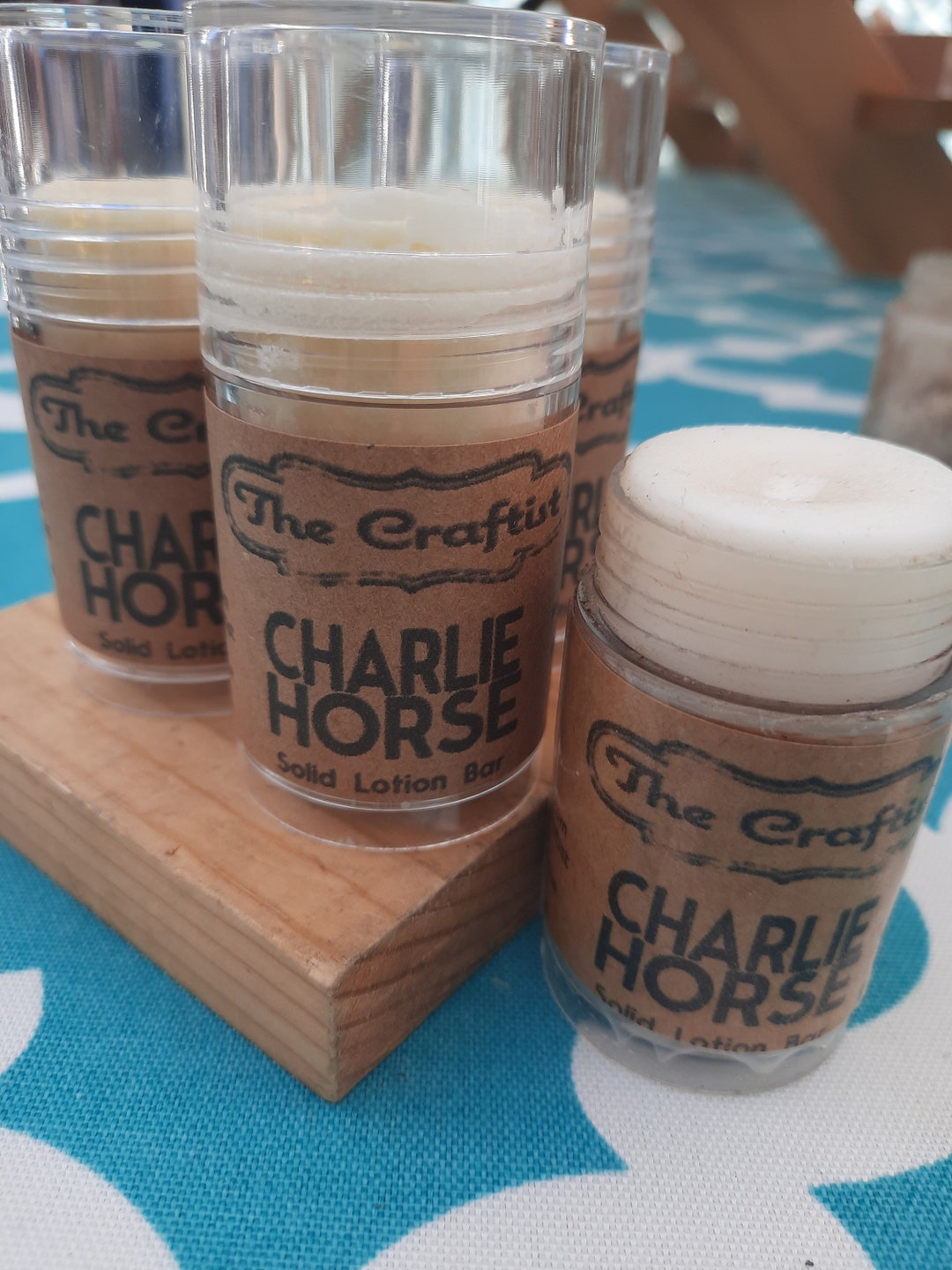 Charlie Horse Solid Lotion Bar - Etsy