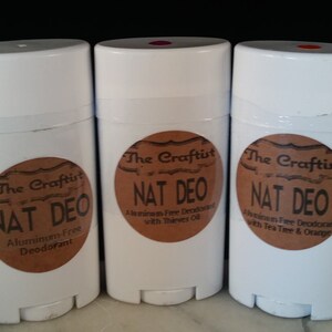 Nat Deo Natural Deodorant - Etsy