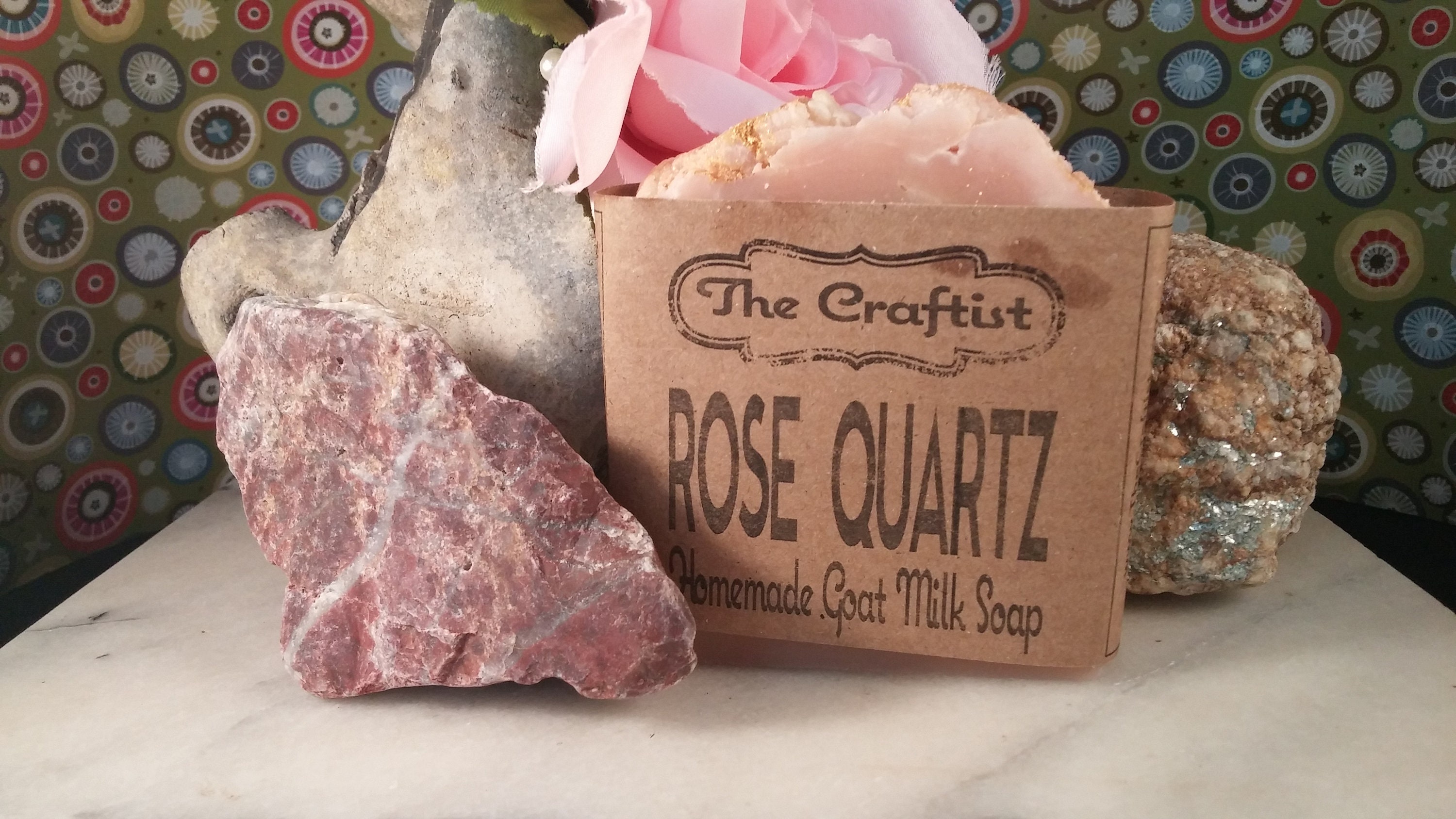 Rose Quartz Goat Milk Soap - Etsy
