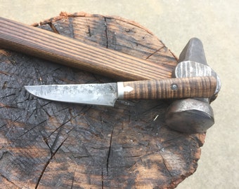 Hand forged knife | Etsy