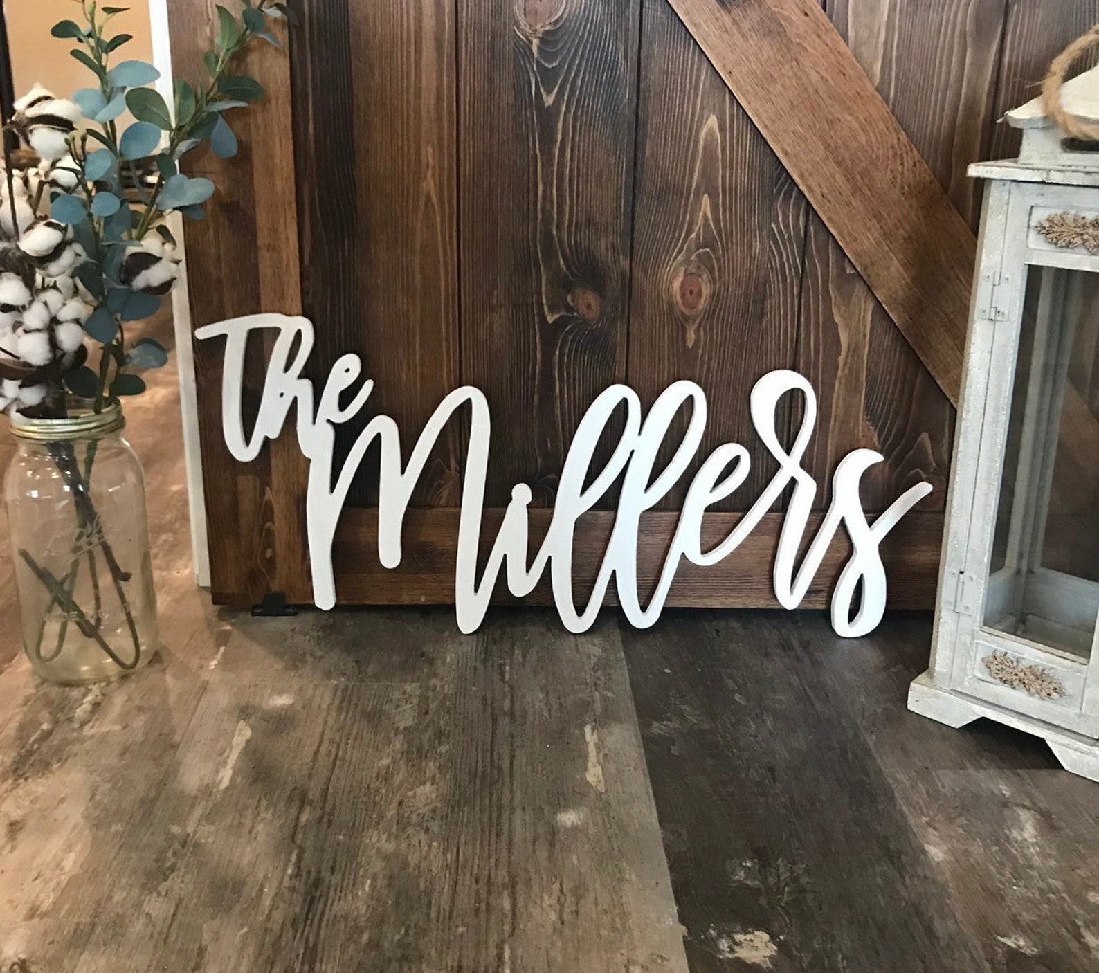 Name Cutout Cut Out of Birch Wood and Painted Perfect for a | Etsy