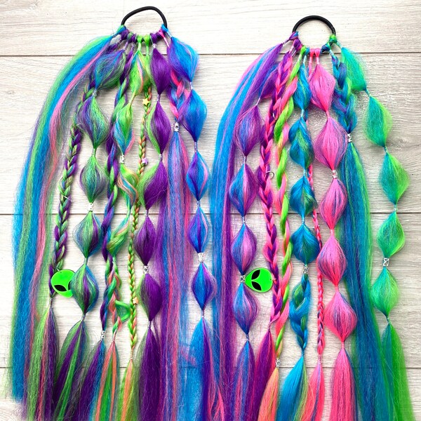 Uv Hair Extensions - Etsy