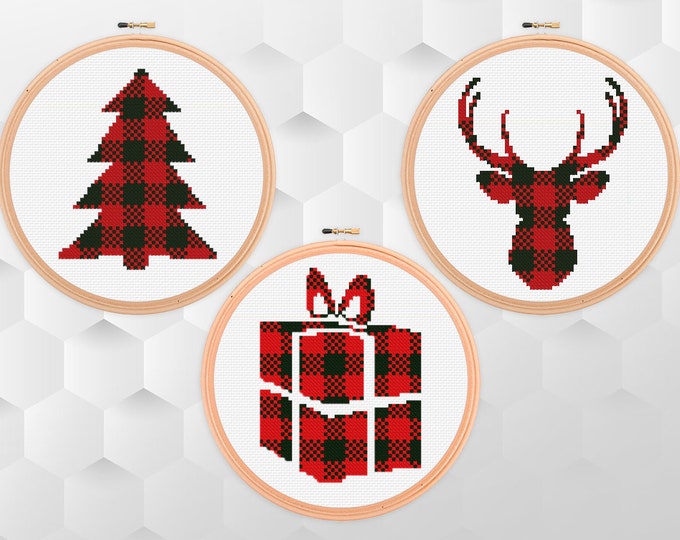 Babys First Christmas Cross Stitch Pattern, Personalized 1st Christmas ...