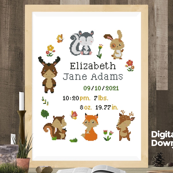 Nursery Cross Stitch - Etsy