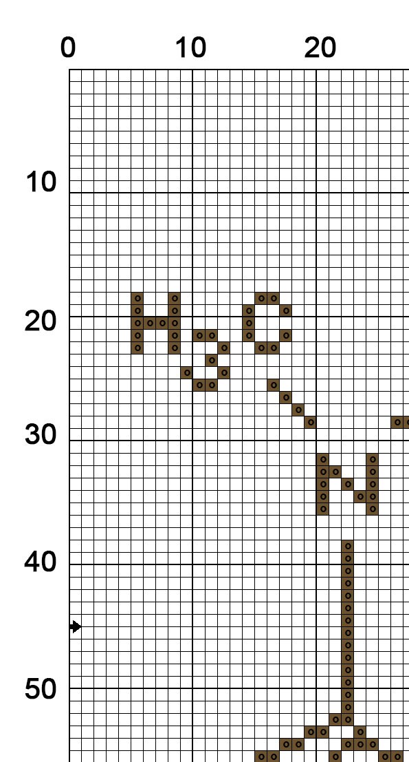 Coffee Beans Cross Stitch PDF Pattern, Molecule Caffeine Ornament ...