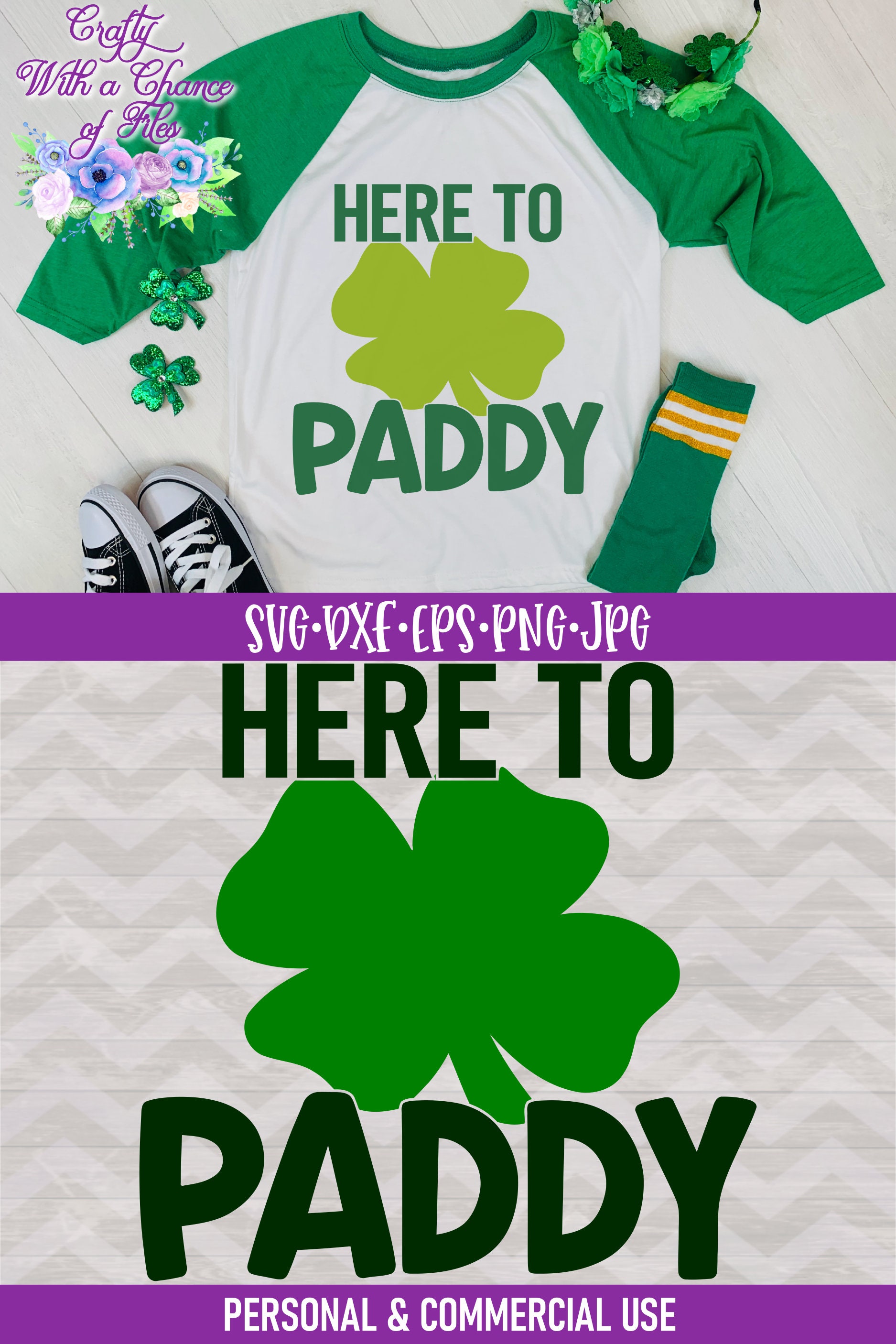 Here to Paddy SVG St Patrick's Day SVG Green Beer SVG - Etsy