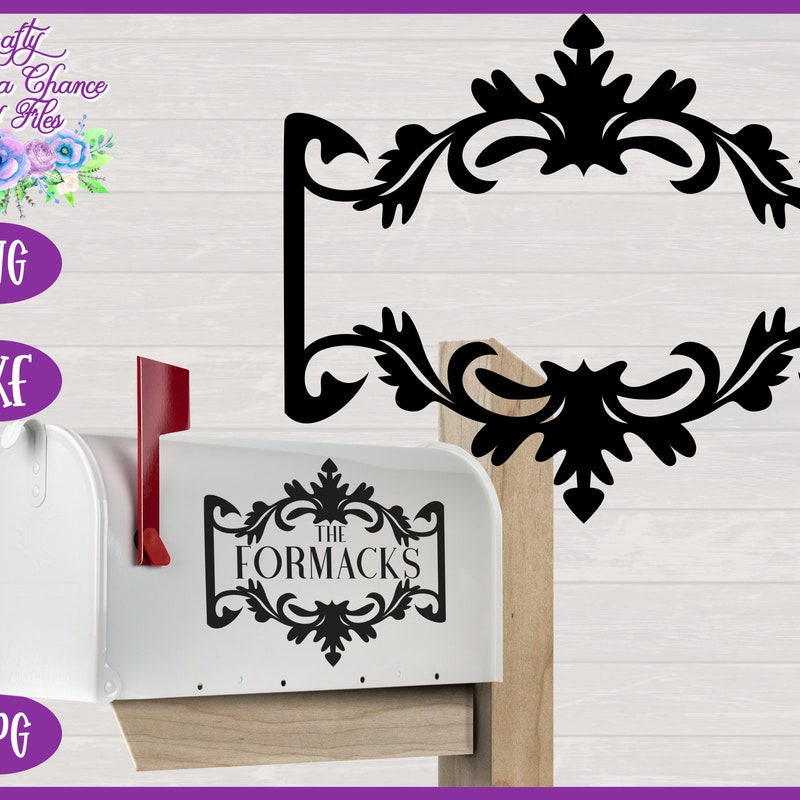 Mailbox Decal Svg - Etsy