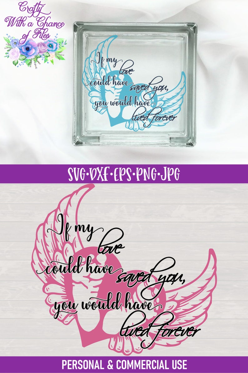 Infant Loss SVG Miscarriage SVG in Memory SVG. Angel Child | Etsy