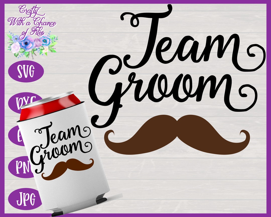 Team Groom SVG Grooms Squad SVG Groomsmen SVG Bachelor Party Favors ...