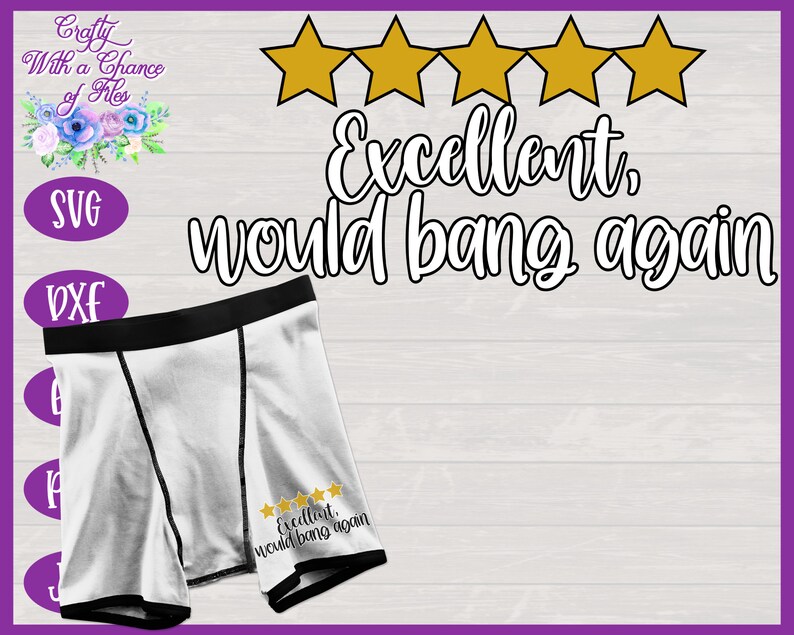 Funny Men's Boxers SVG Men's Underwear SVG Gift for - Etsy