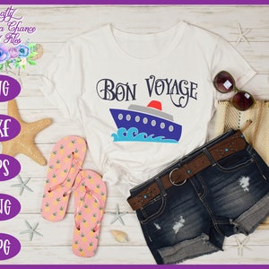 Cruise SVG, Bon Voyage SVG, Family Vacation SVG, Cruise Shirt Design ...