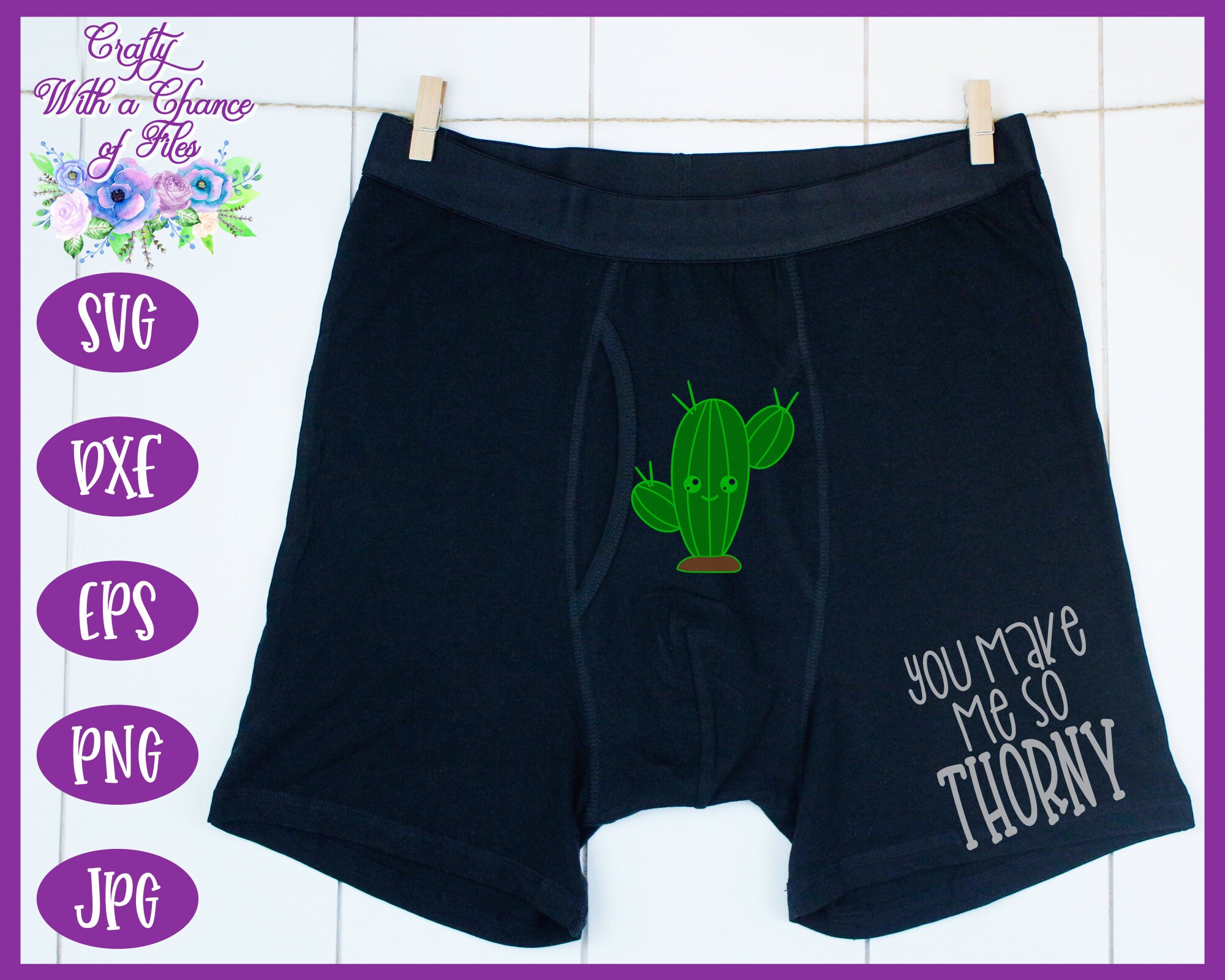 Funny Men's Boxers SVG Men's Underwear SVG You Make - Etsy