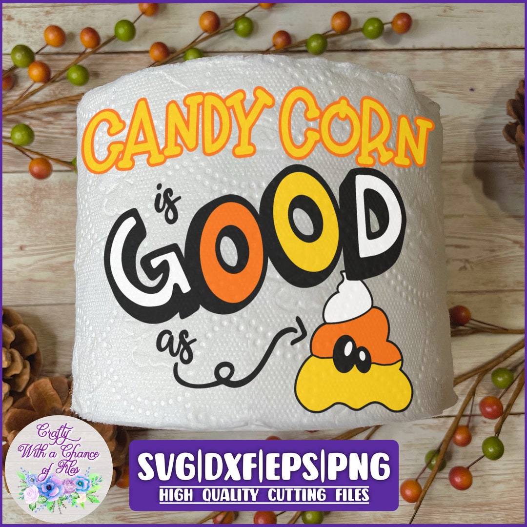 Halloween Poop SVG Toilet Paper PNG Candy Corn SVG Funny - Etsy Canada