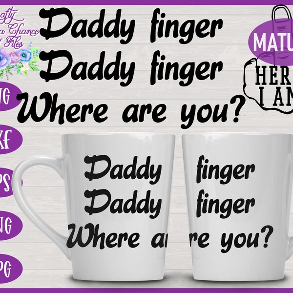 Daddy Finger - Etsy