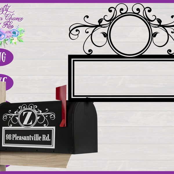 Mailbox Address Svg - Etsy