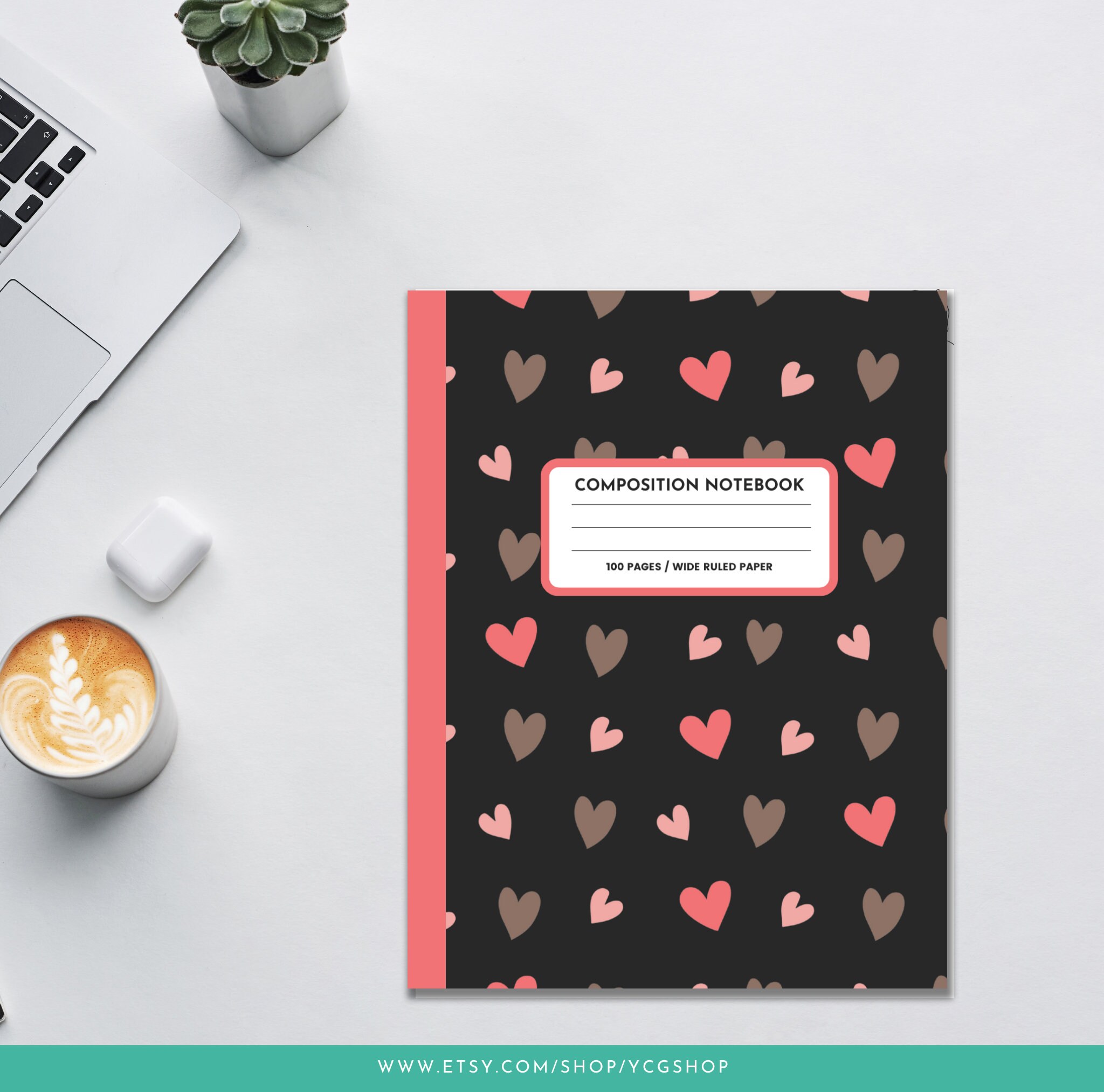 15 Amazon KDP Composition Notebook Covers for Kids 8.5 X 11, Canva KDP ...