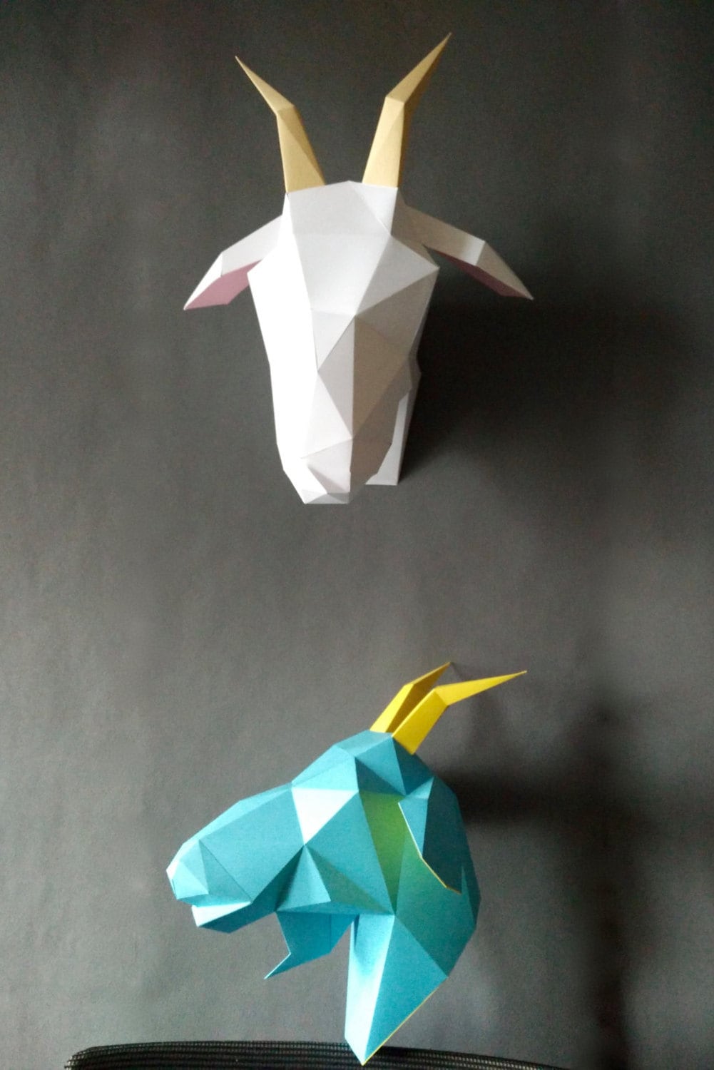 Goat DIY Kit/papercraft Goat/3d Template/goat Model/goat Sculpture ...