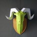 Ram Kit "do by Yourself"/ Ram DIY KIT/ Room Decor/ Paper Craft/ Wall ...