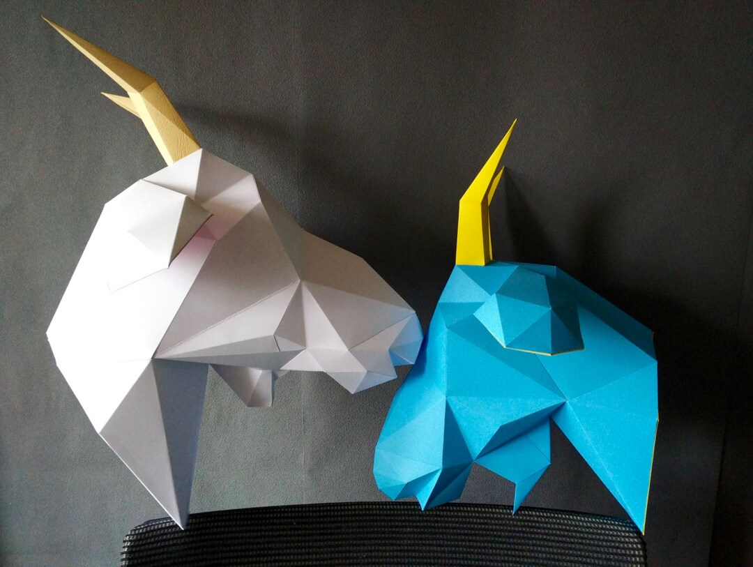 Goat DIY Kit/papercraft Goat/3d Template/goat Model/goat Sculpture ...