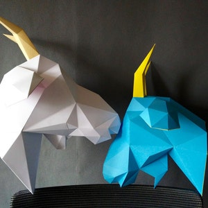 Goat DIY Kit/papercraft Goat/3d Template/goat Model/goat Sculpture ...