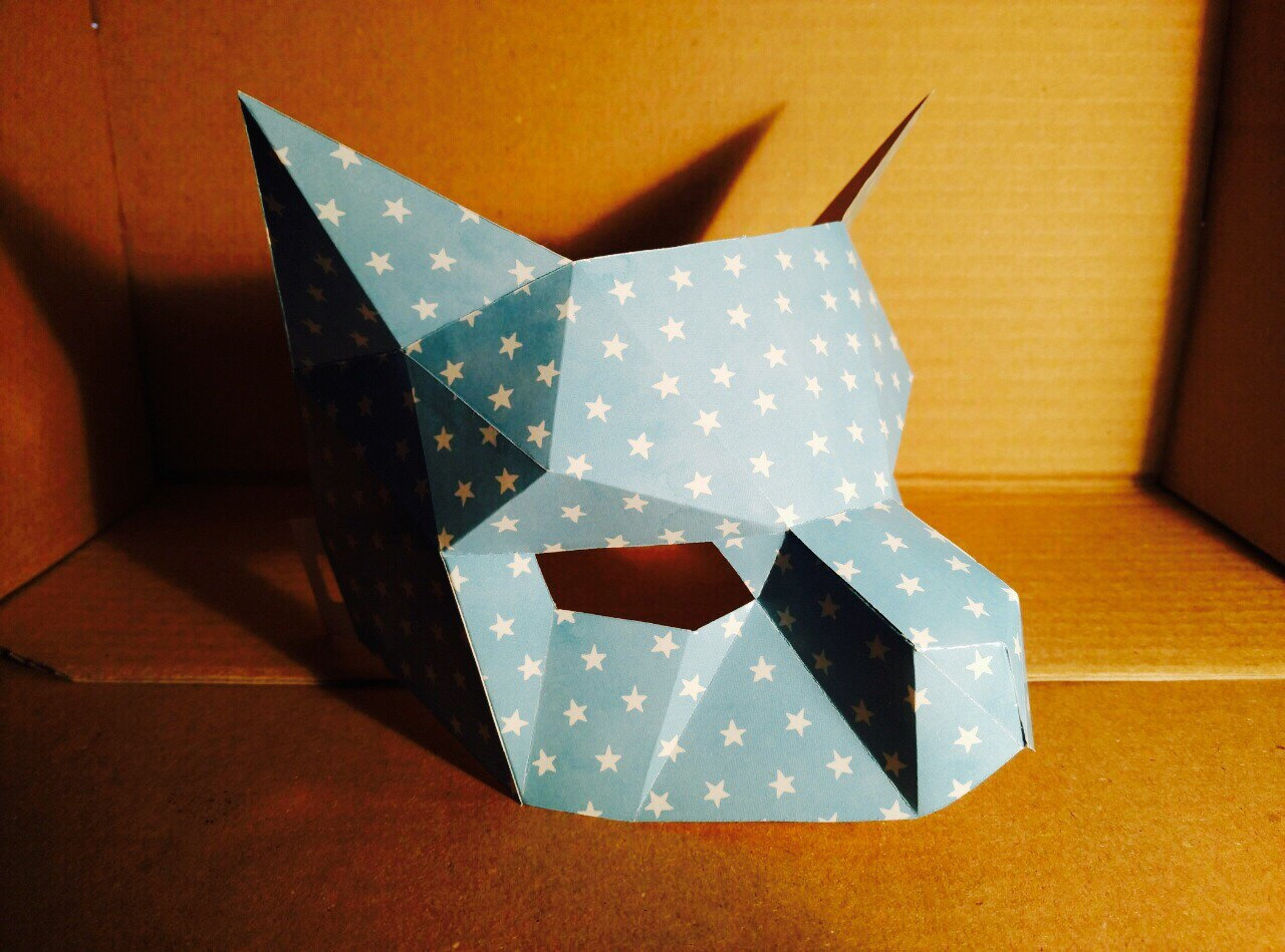 PDF Half Cat Mask/diy Cat Mask/paper Cat Mask/diy Mask/fancy Dress ...